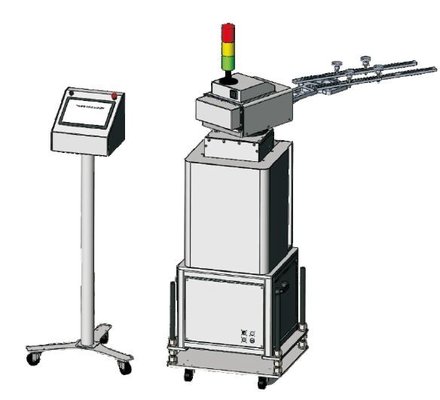 Industrial Painting Robot Arm , Automatic Robotic Arm 900 * 580 * 1600mm